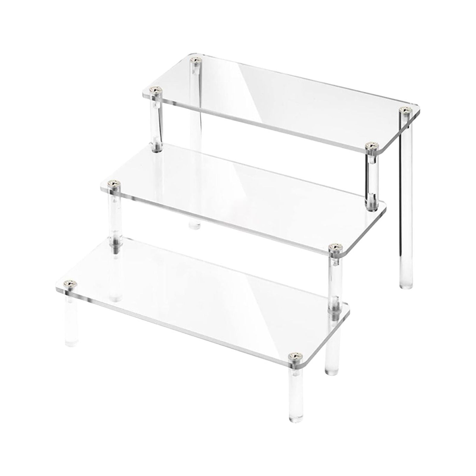 Acrylic Display Stand Acrylic Riser Display Shelf for Buffets Jewelry ...