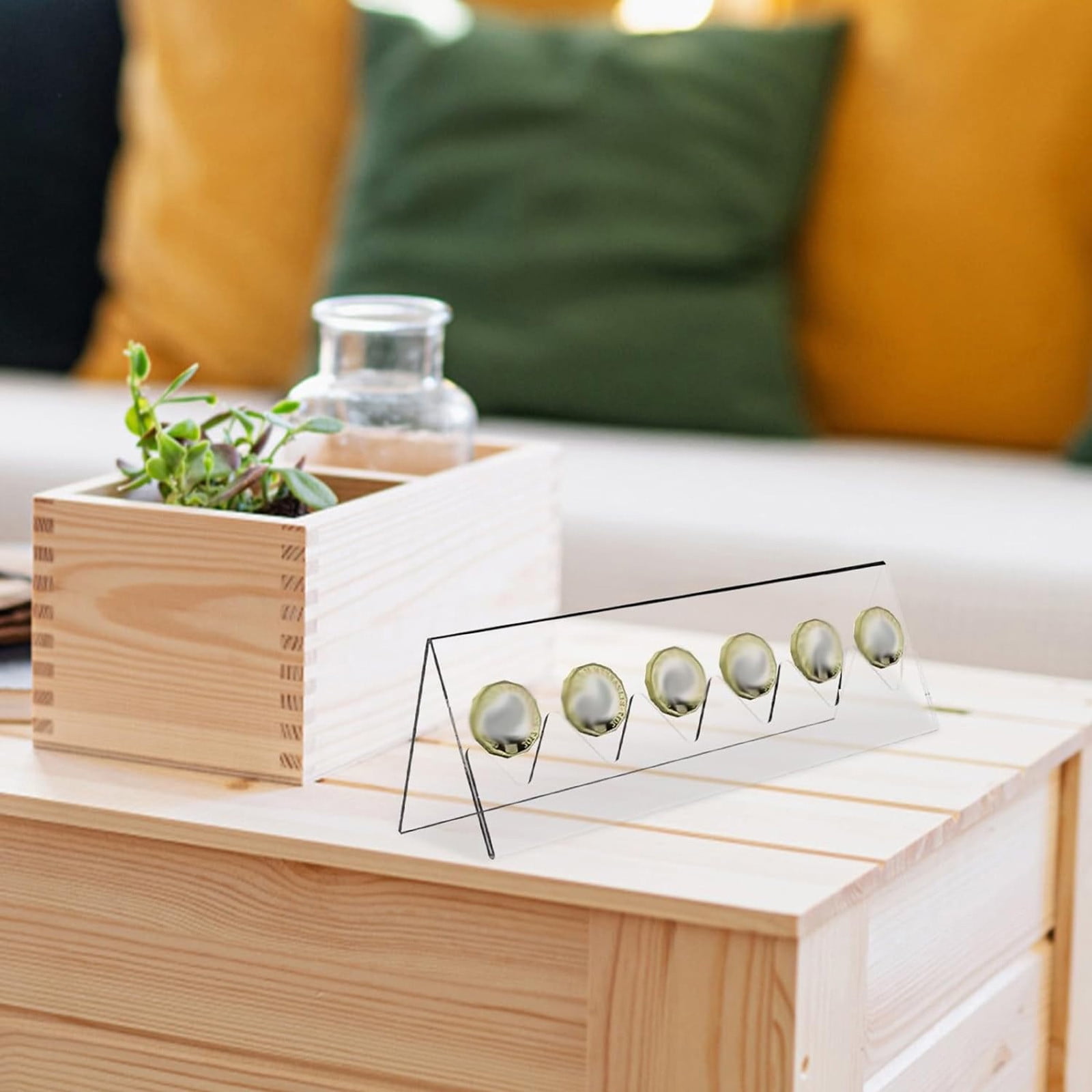 Acrylic Display Stand Holders Single Collection Shelf Chip Collectors ...