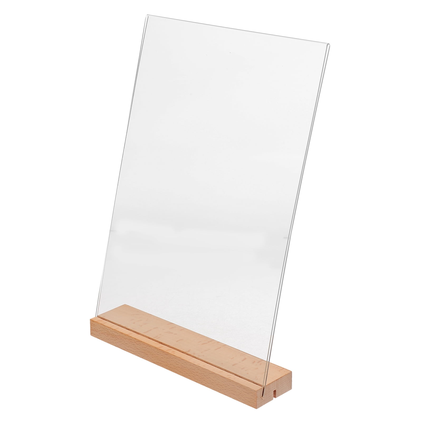 Acrylic Display Stand Signs Acrylic Sign Stand Menu Holders for Tables ...