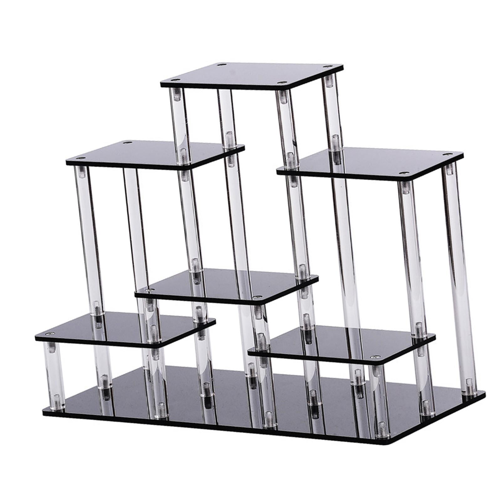 Acrylic Display Stand Tiered Display Stand Organizer Display Shelf ...