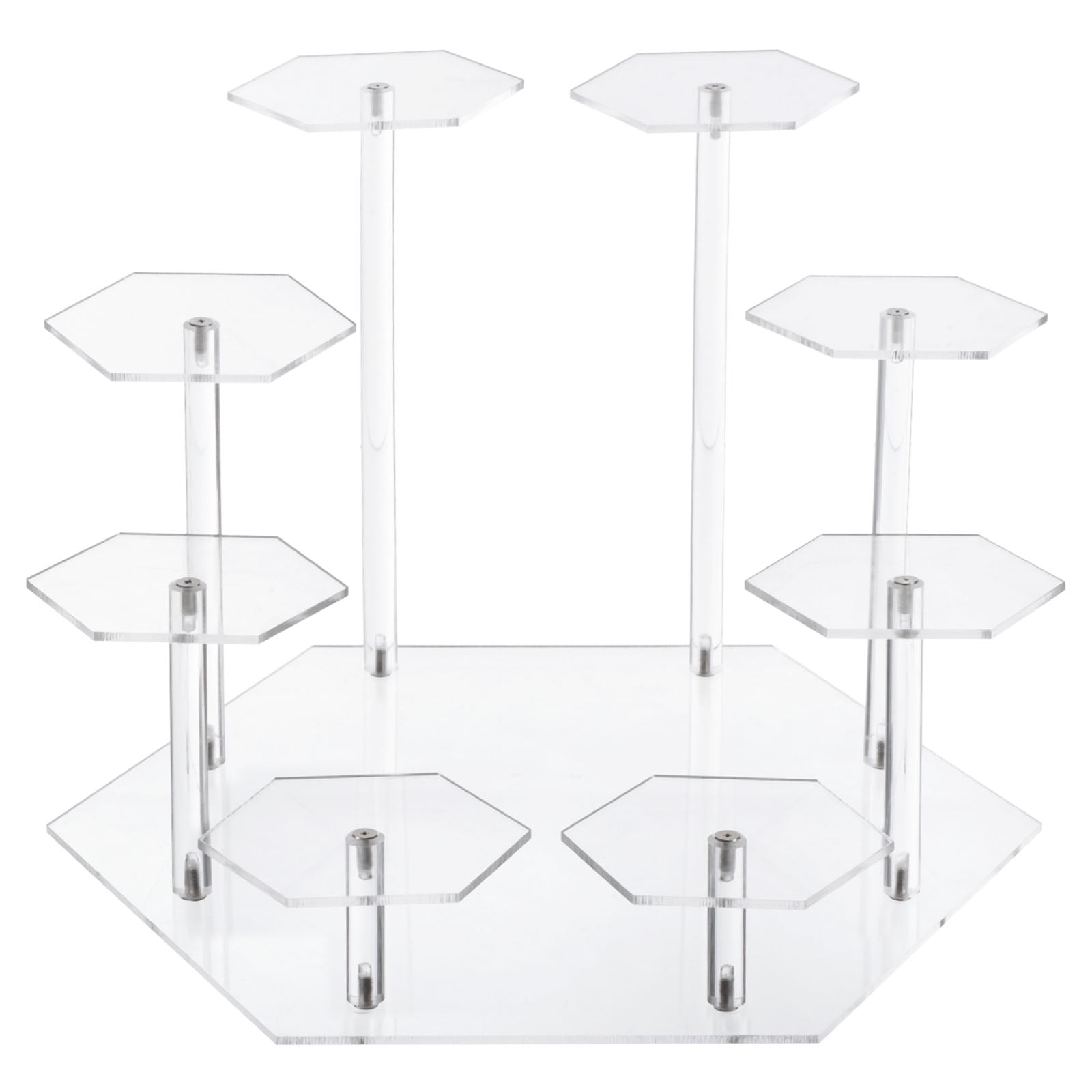 Acrylic Display Stand for Figures, 8 Tier Acrylic Display Riser ...