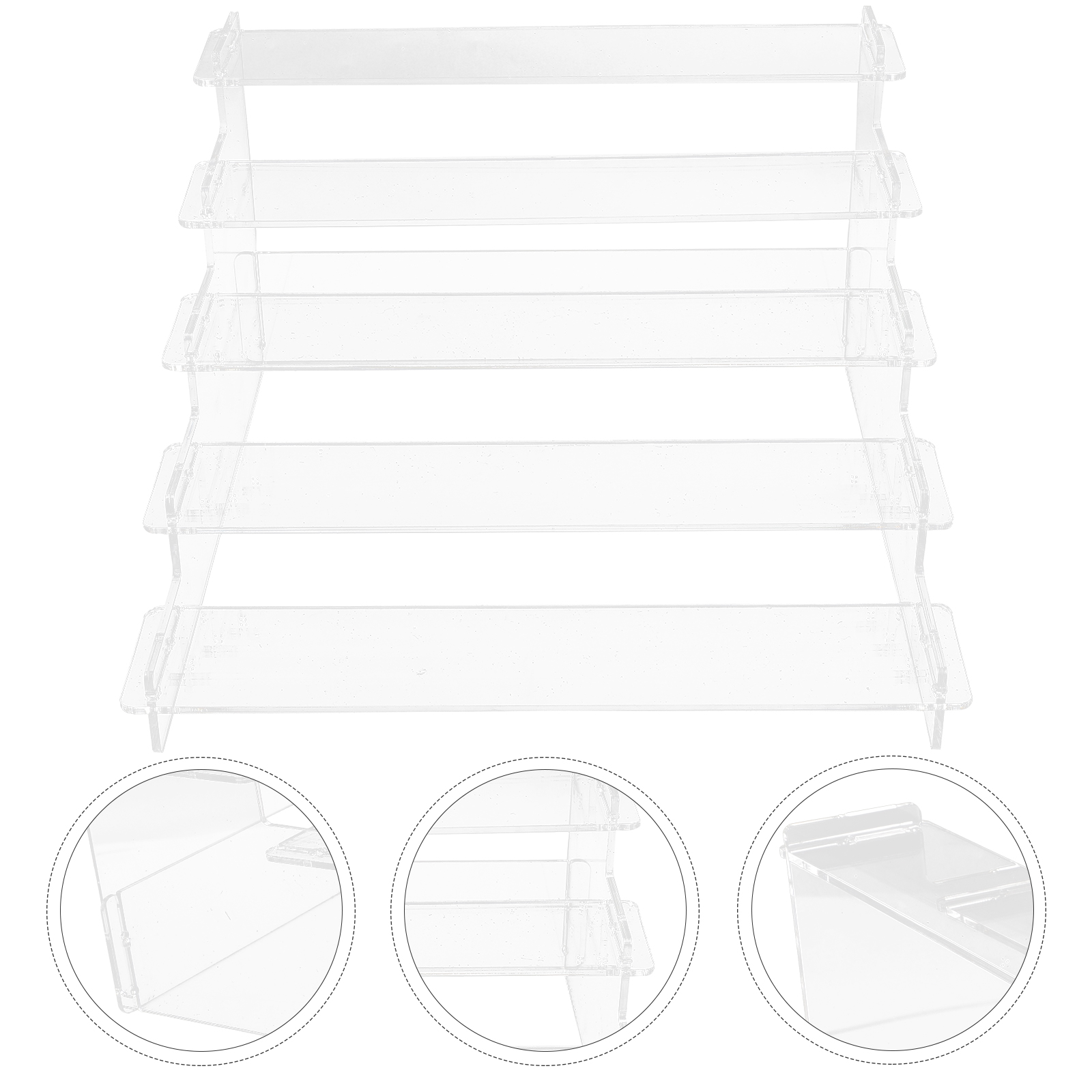 Multilayer Desktop Display Rack for Household Ornaments Perfume and ...