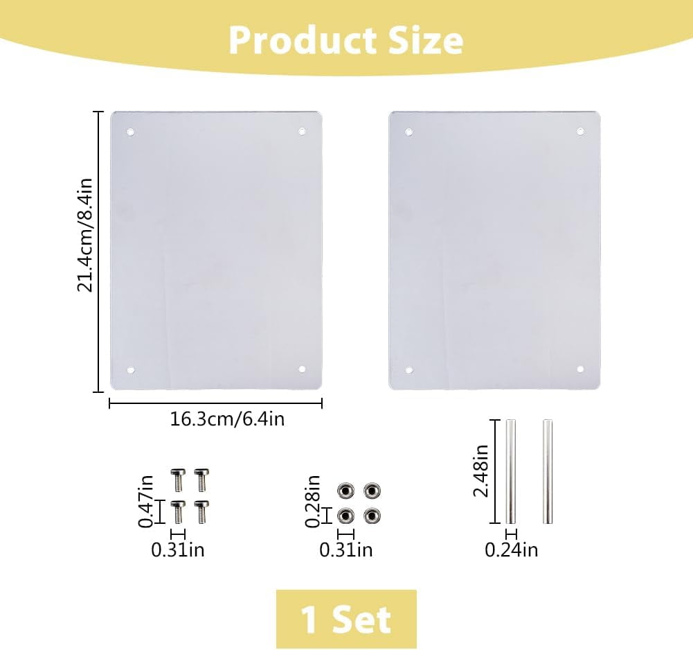 Acrylic Dollar Bill Holder Currency Paper Money Display Frame ...