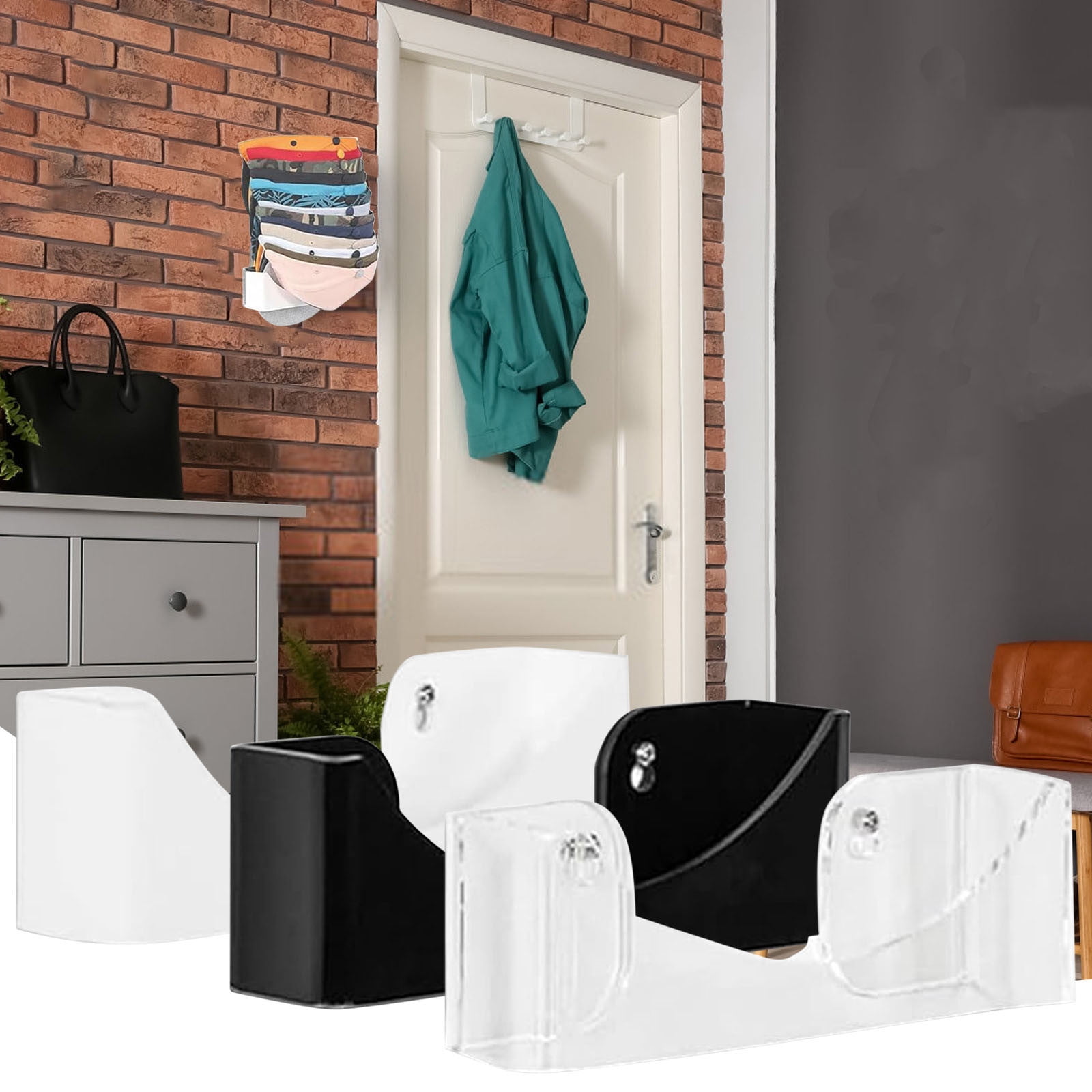 Acrylic Dome Hat Rack Wall Mounted Vertical Hat Organizer | Baseball ...