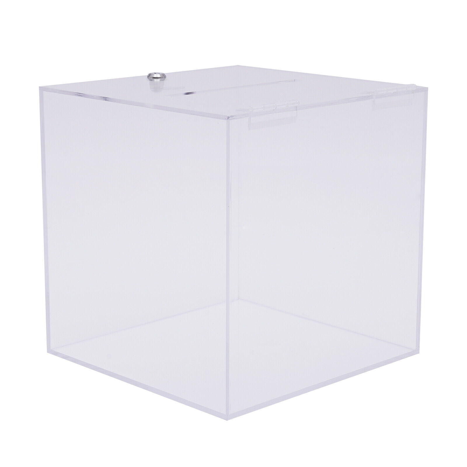 Acrylic Donation Box 12"x12"x12" Acrylic Donation & Ballot Box with ...