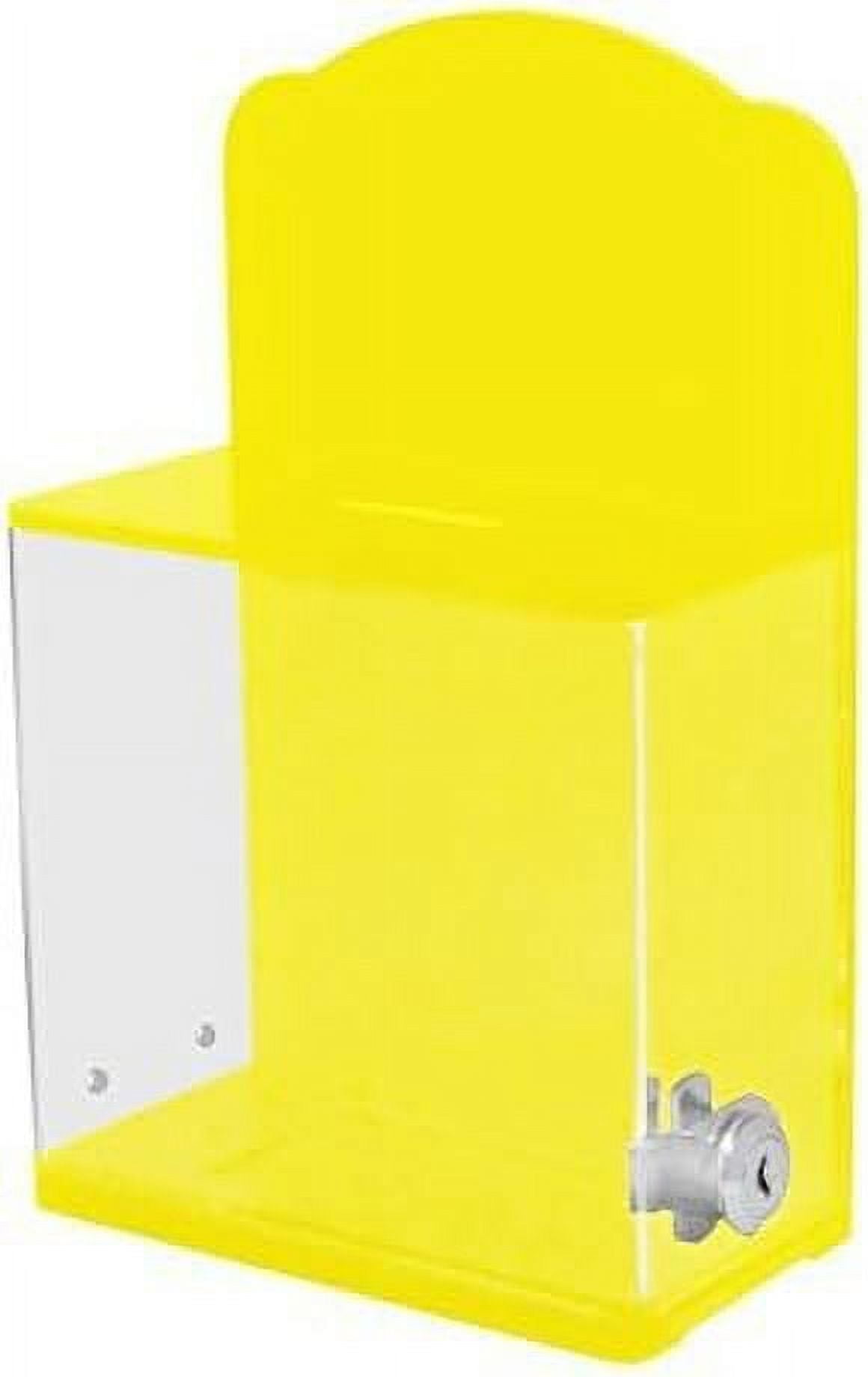 Acrylic Donation Suggestion collection Box For Fundraising Wall mounted ...