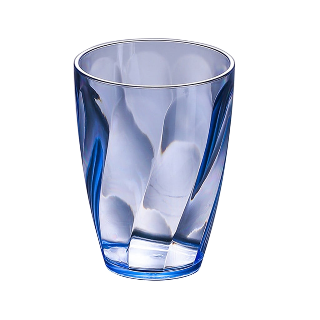 TOP5EX Acrylic Drinking Glasses, Reusable Unbreakable Plastic Cups ...