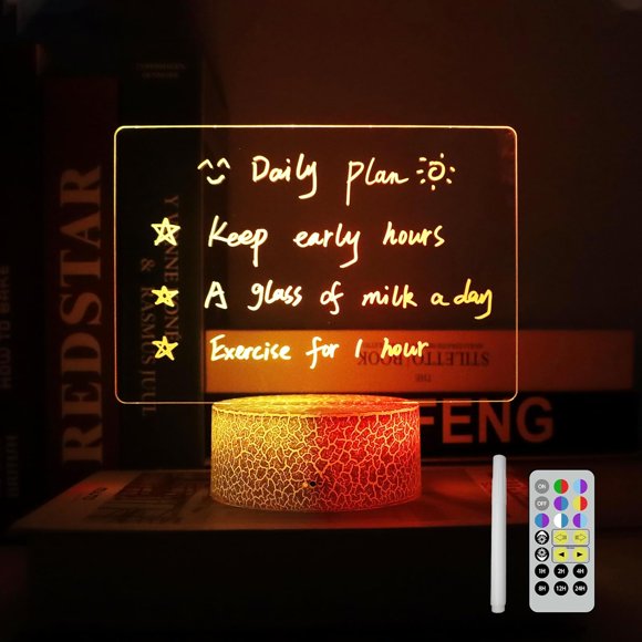 Light Up Dry Erase Board
