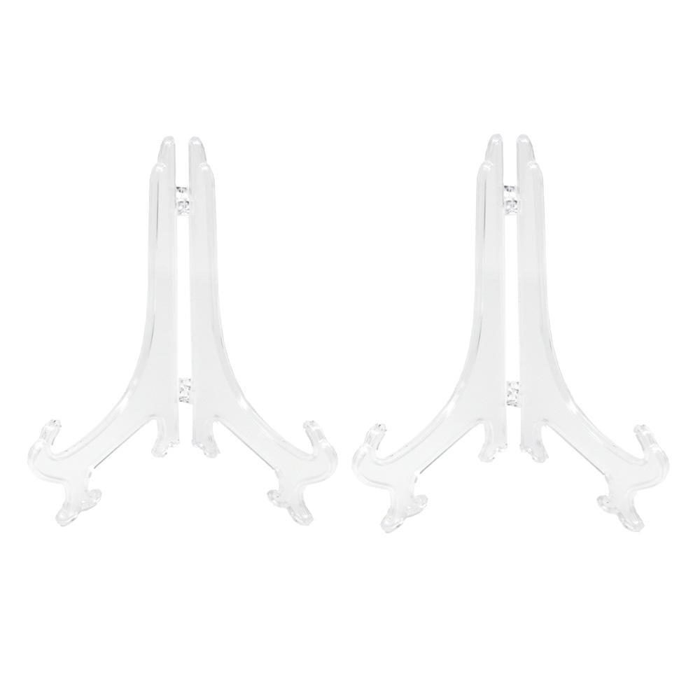 Acrylic Easel Stand, Clear, 7-Inch, 2-Count - Walmart.com