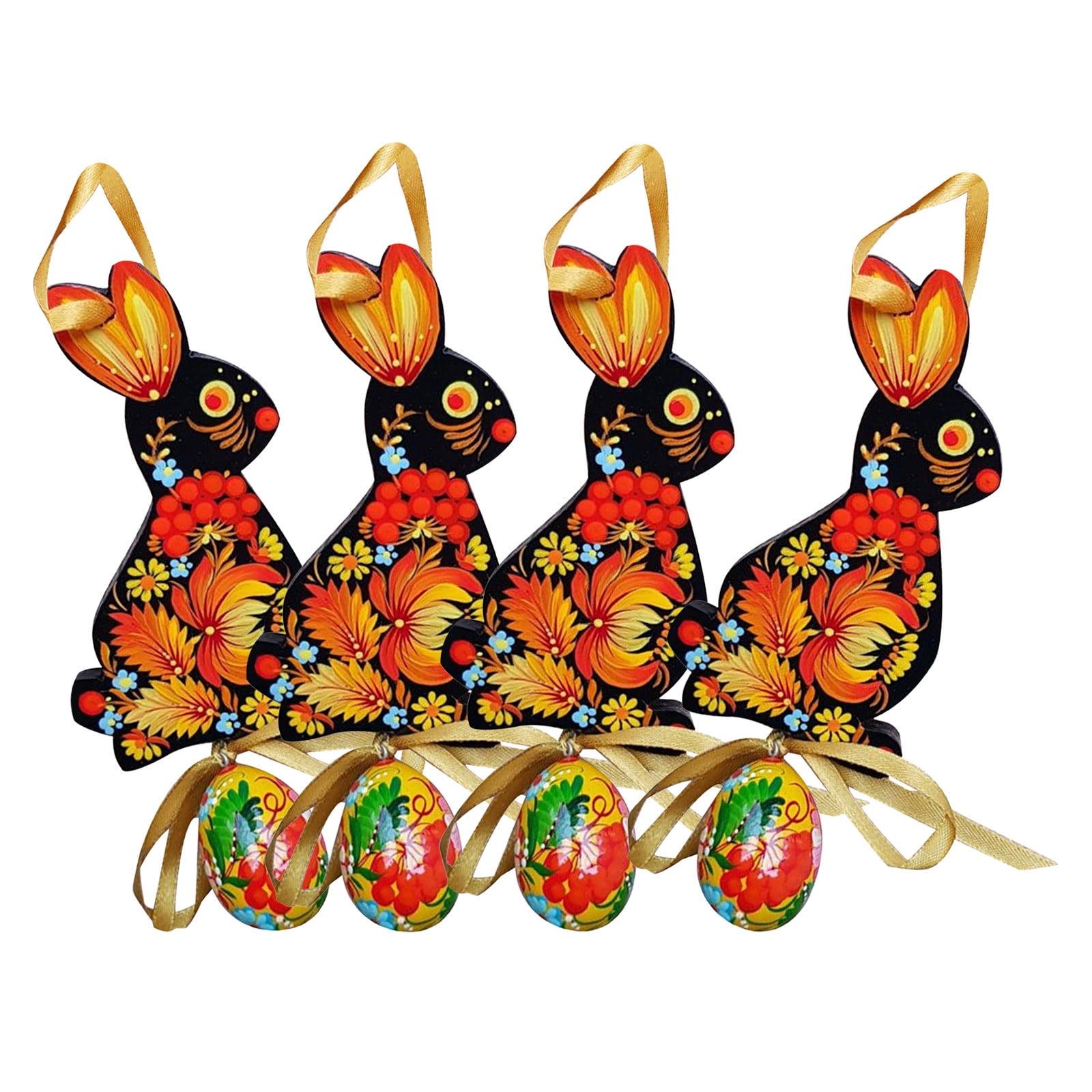 Acrylic Easter Bunny Tree Ornament - Laser-Cut Rabbit Decor for Crafts ...