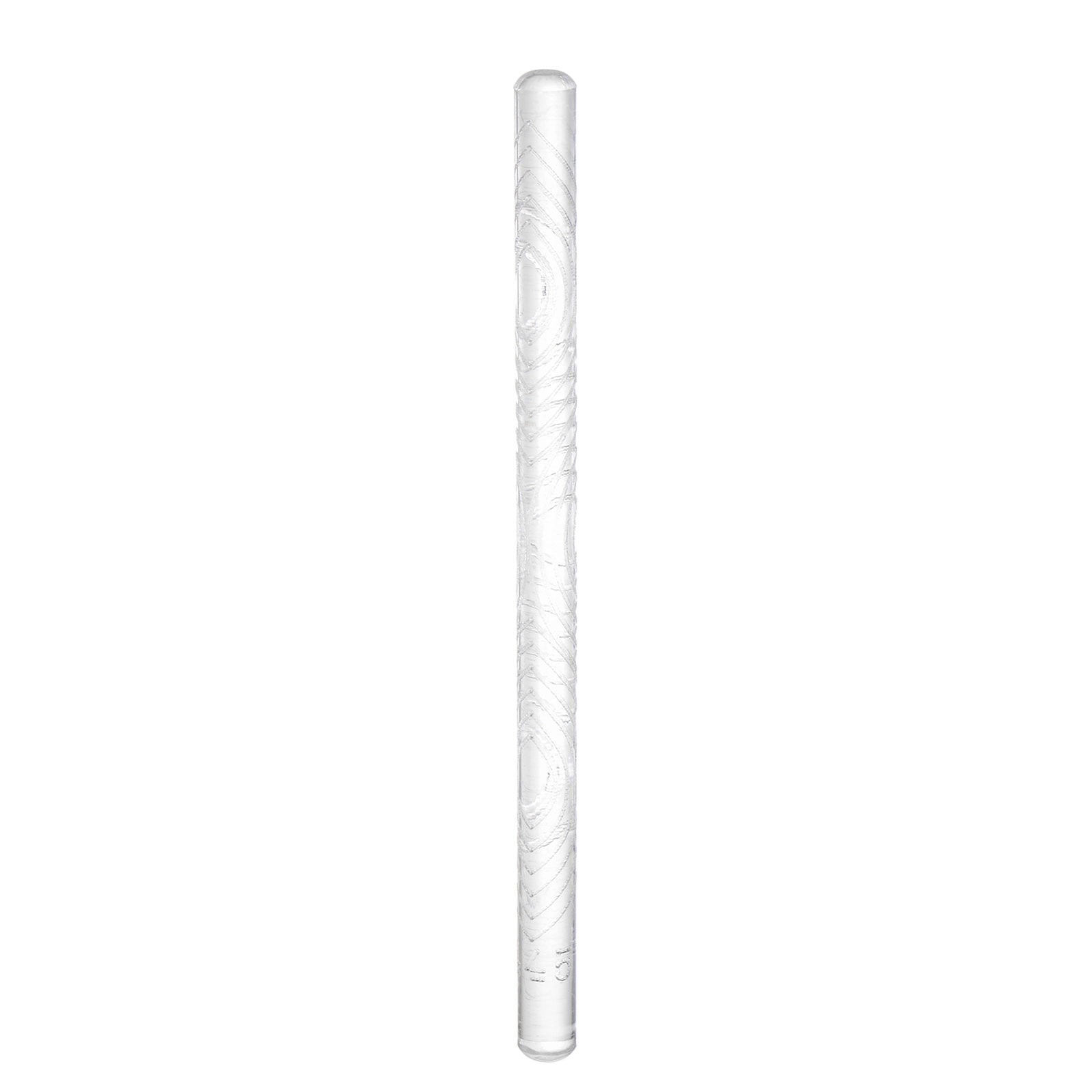 Acrylic Embossed Rolling Pin 16cm x 1cm Oval Pattern, Transparent ...