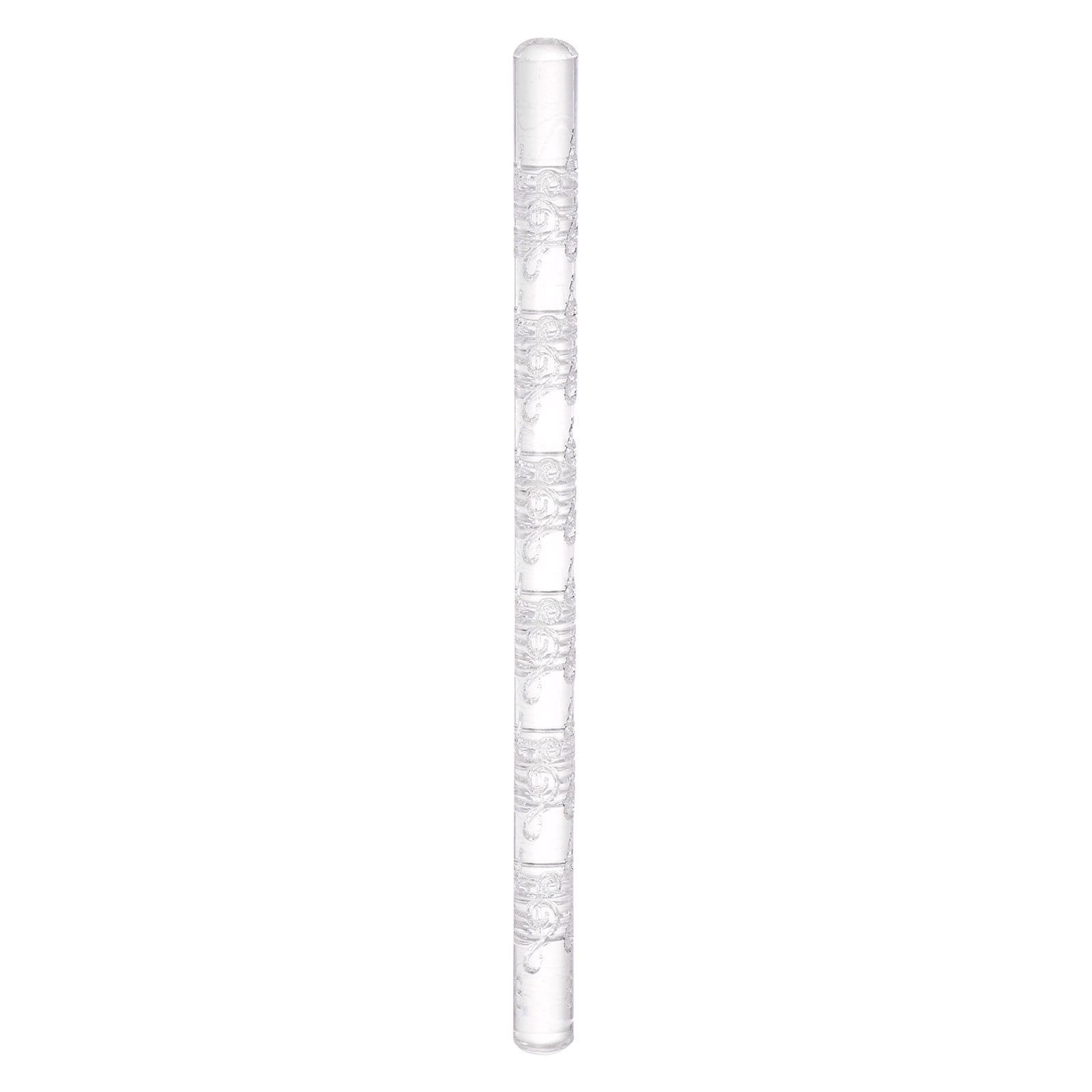 Acrylic Embossed Rolling Pin 16cm x 1cm Small Musical Note Pattern ...
