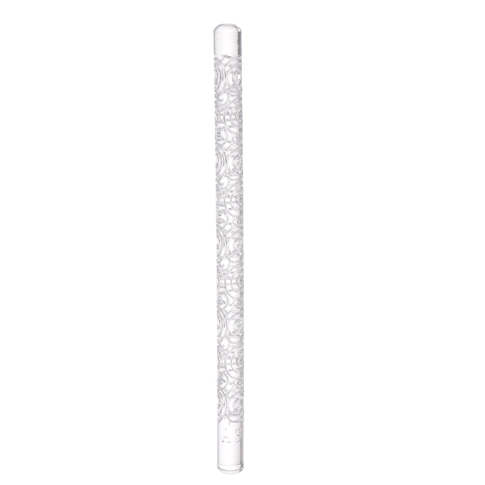 Acrylic Embossed Rolling Pin 16cm x 1cm Snail Shell Pattern ...