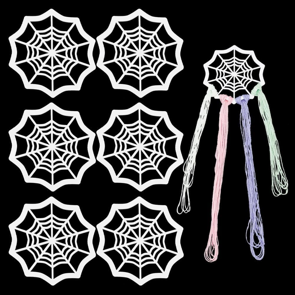 Acrylic Embroidery Floss Organizer Spider Web Shape Floss Organizer ...