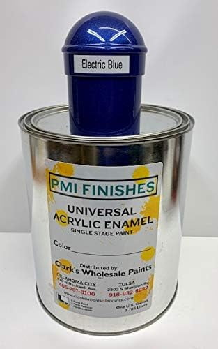 Acrylic Enamel Single Stage Paint (Gallon, Electric Blue)$$Tools ...