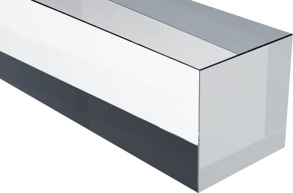 Acrylic Extruded Square Rod, Clear, 3/4" (0.75") Square x 12" Length ...