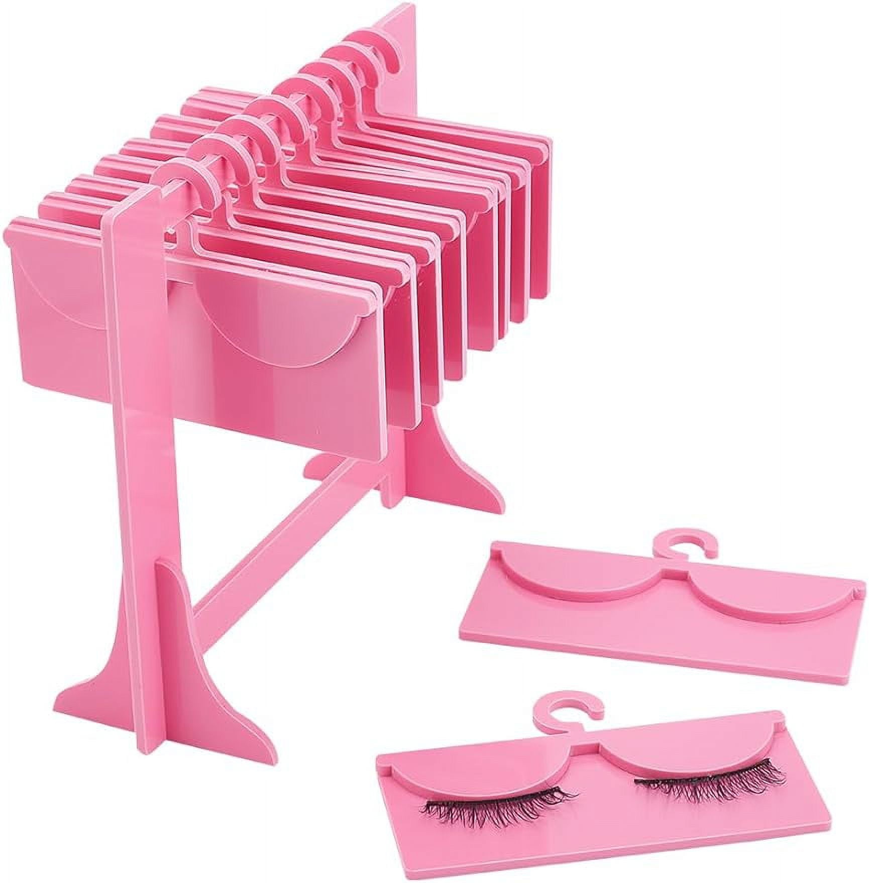 Acrylic Eyelash Display Holder False Eyelash Display Rack with 10 ...