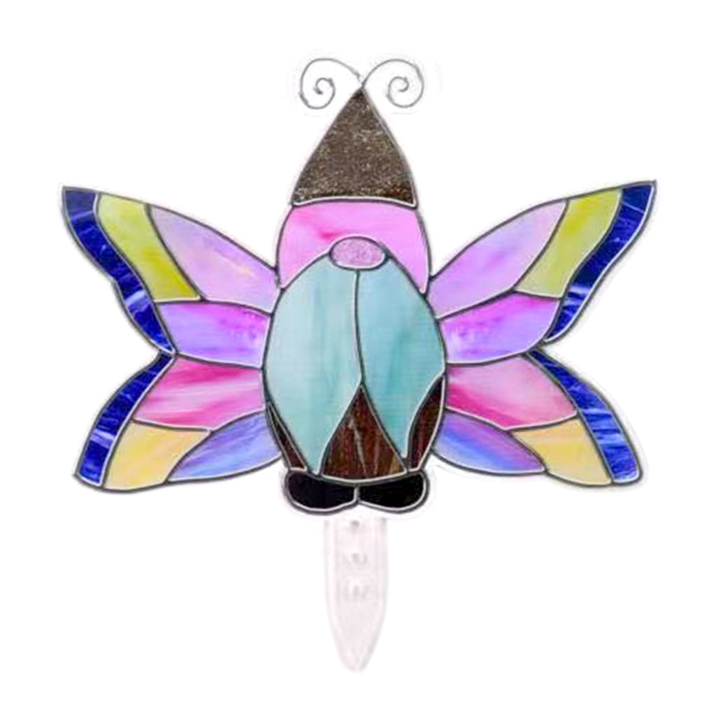 Acrylic Faceless Dwarf for Doll Garden Statue Stake Pile Outdoor Yard ...