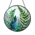 Acrylic Fern Leaf Suncatcher Window Decor Green Nature Hanging ...