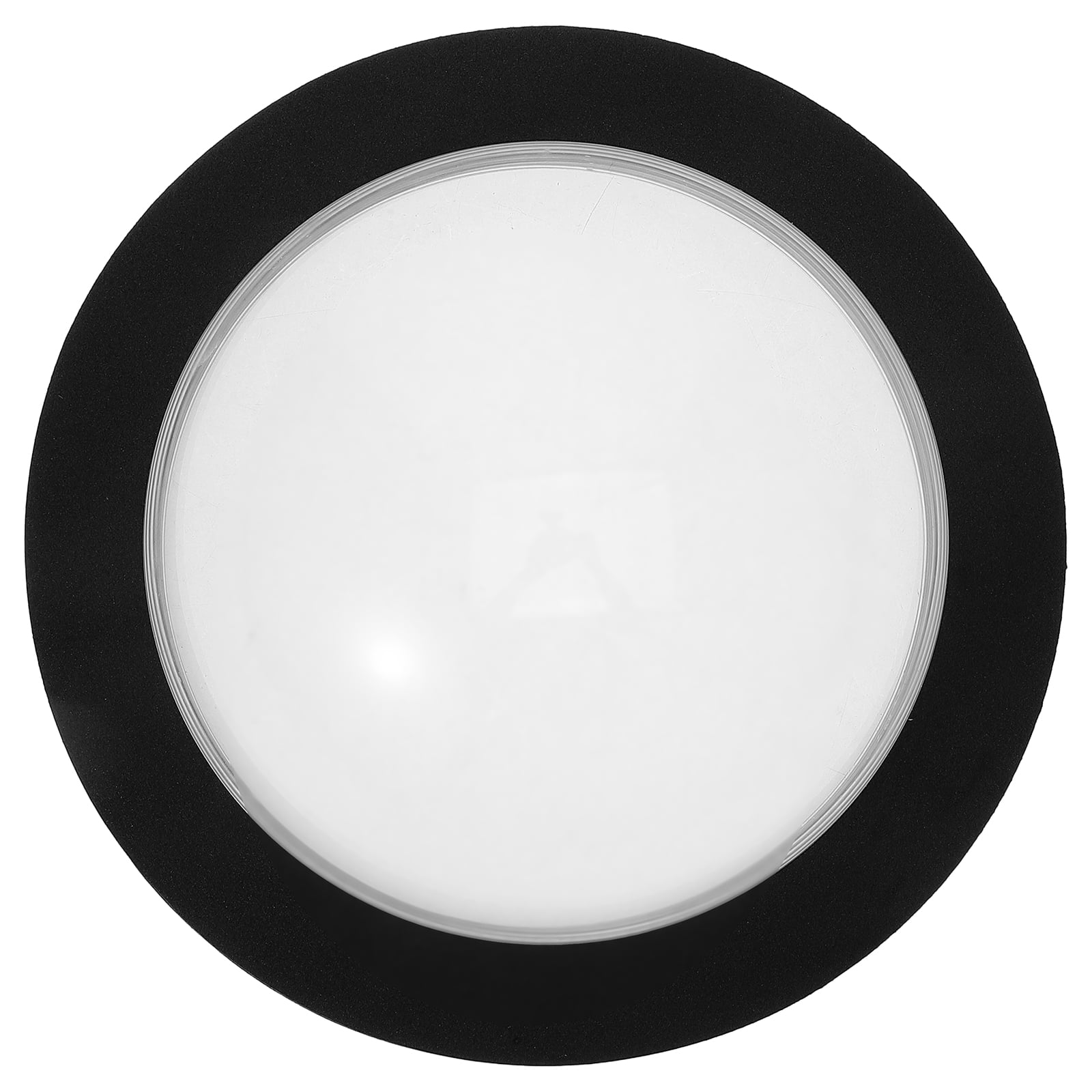 Acrylic Fish Dome Display Plant Pond Tank Decoration House Black ...