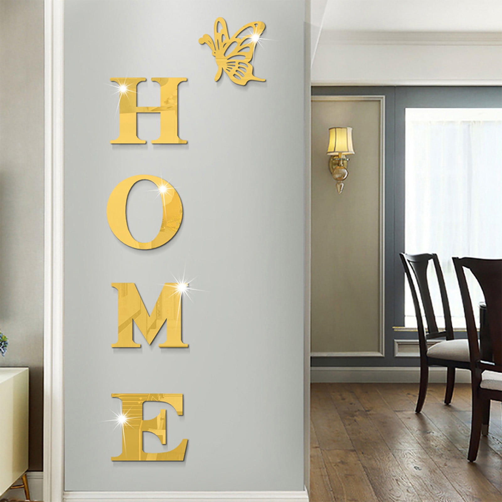 Acrylic Flexible Mirror Sheets - Self Adhesive Mirror Tiles Home Wall ...