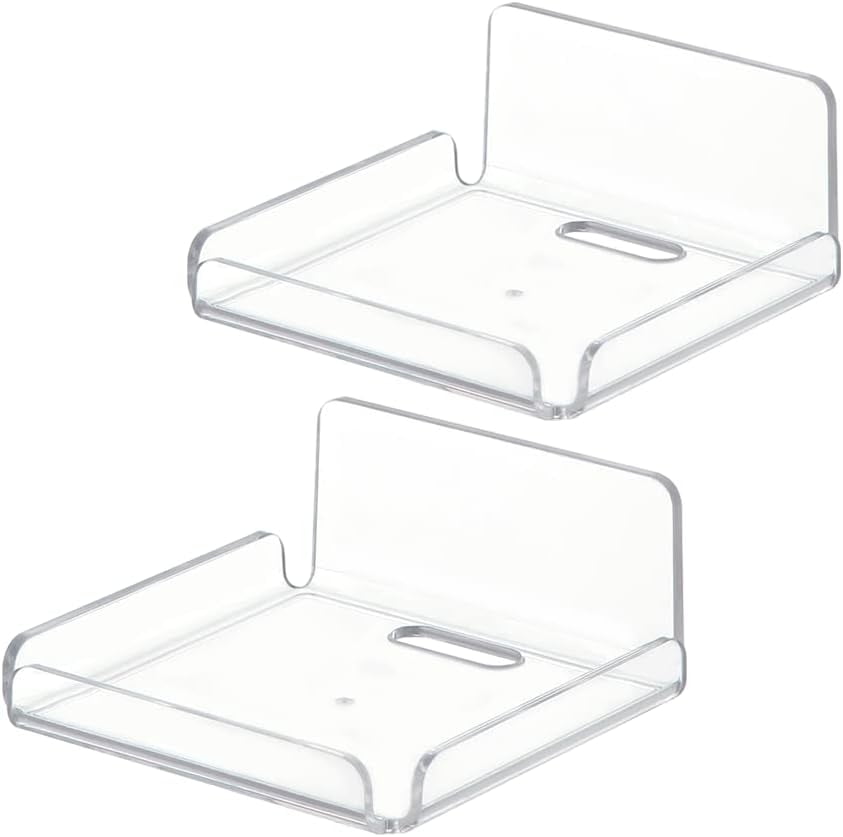 Acrylic Floating Small Wall Shelves,Mini Wall Mounted Hanging Display ...