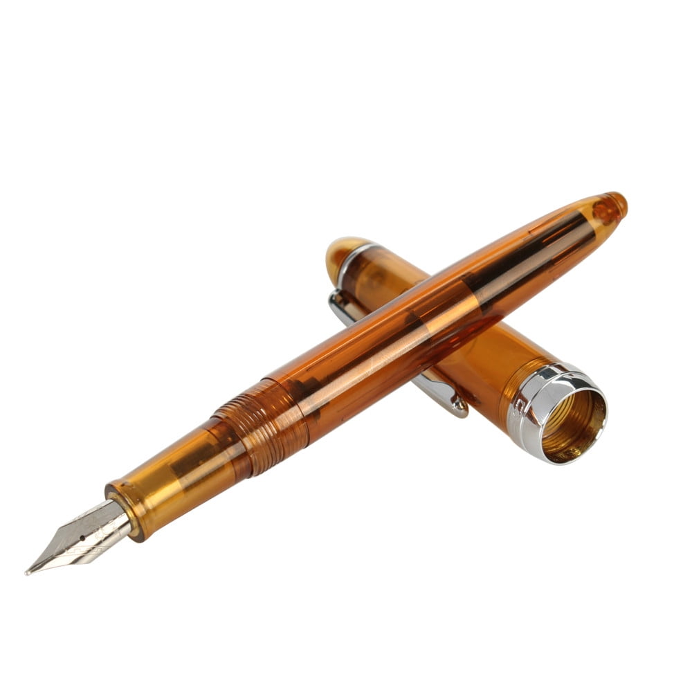 Acrylic Fountain Pen, Iridium Extra Fine Nib with Ink Converter ...