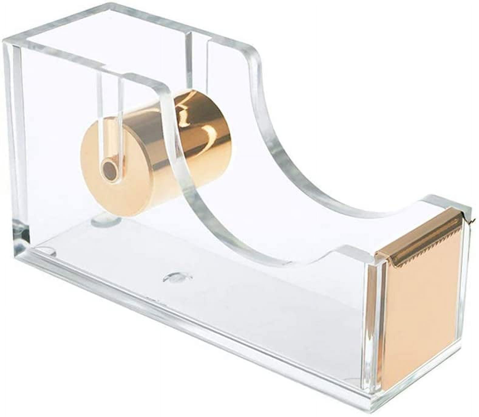 Acrylic Gold Tape Dispenser,Clear Acrylic Desk Dispenser Kit , Modern ...