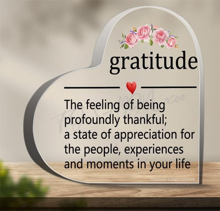 Acrylic Gratitude The Feeling Of Being Profoundly Thankful A State Of ...