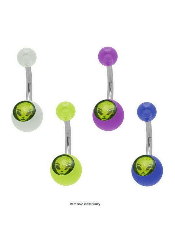 Alien Belly Button Rings