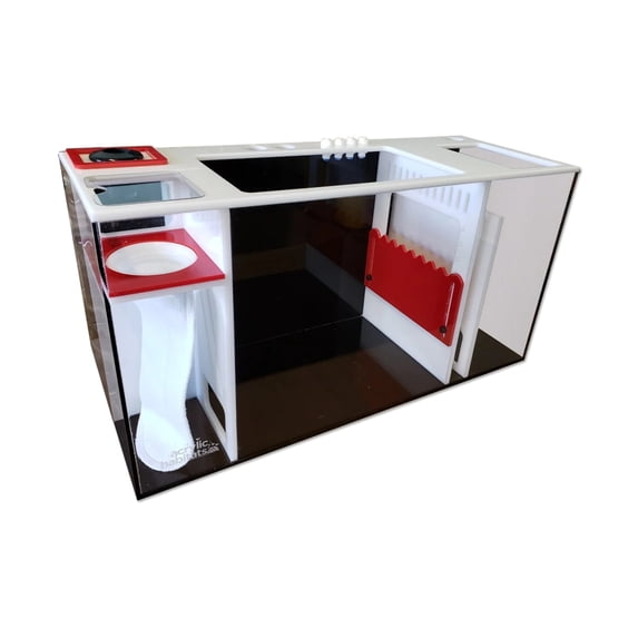 Acrylic Habitats Leviathan LR30 Slim Reef Sump - Walmart.com