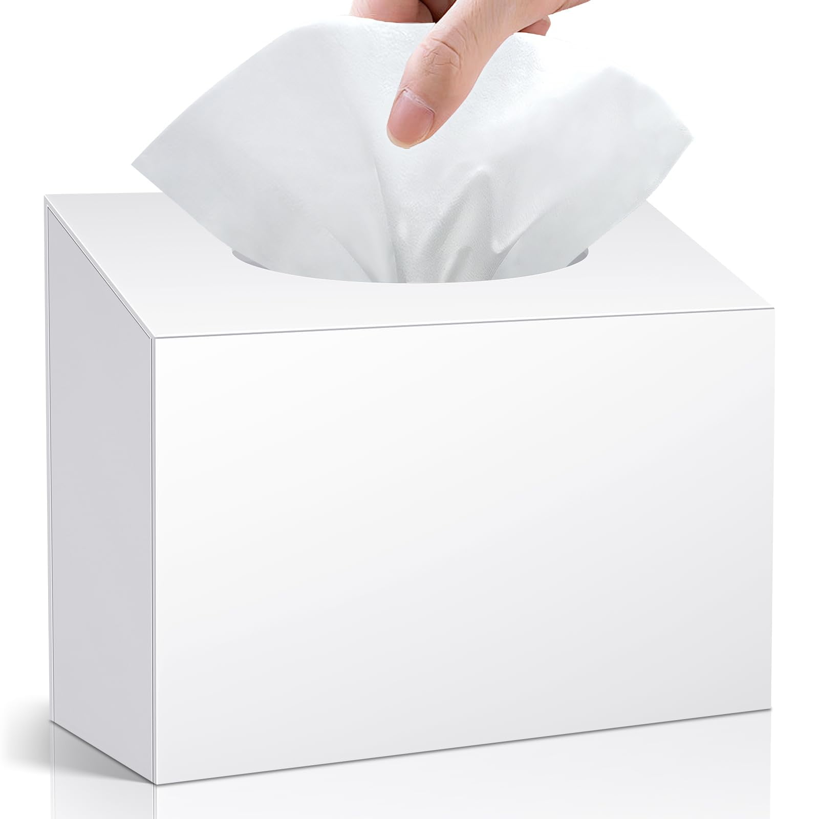 Acrylic Hand Towel Box Cover Compatible with Kleenex Disposable Hand ...