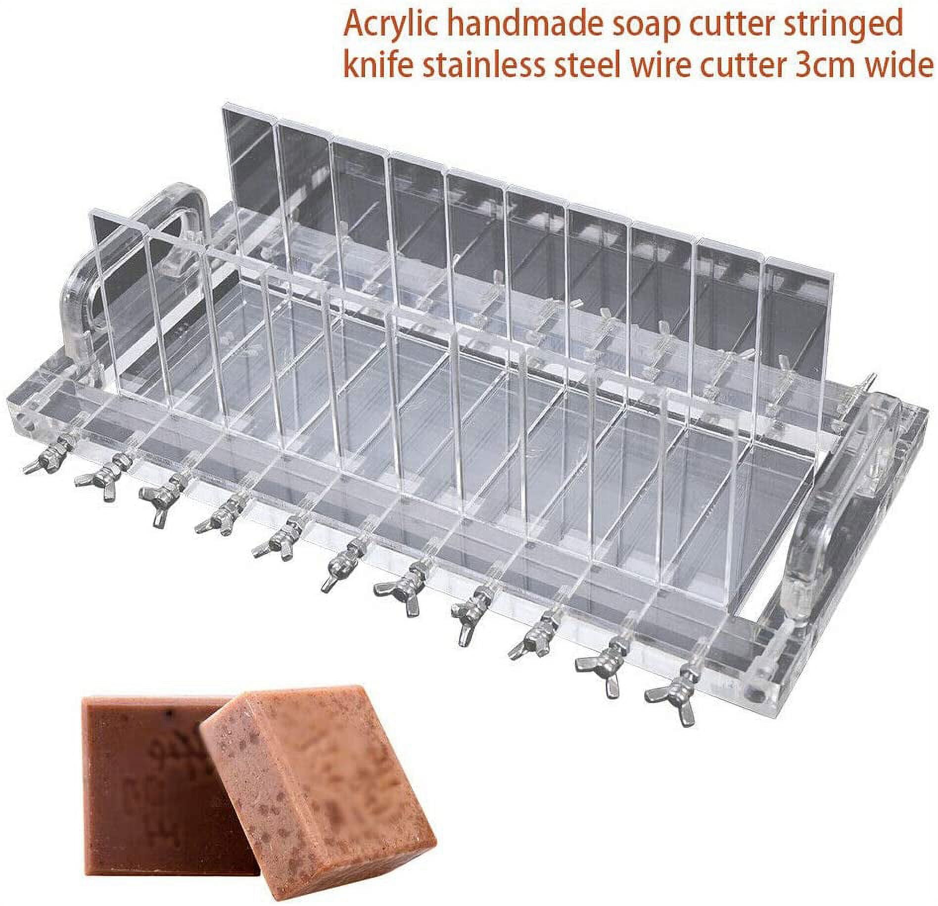 Acrylic Handmade Soap Cutter String Knife Stainless Steel Wire Knife ...