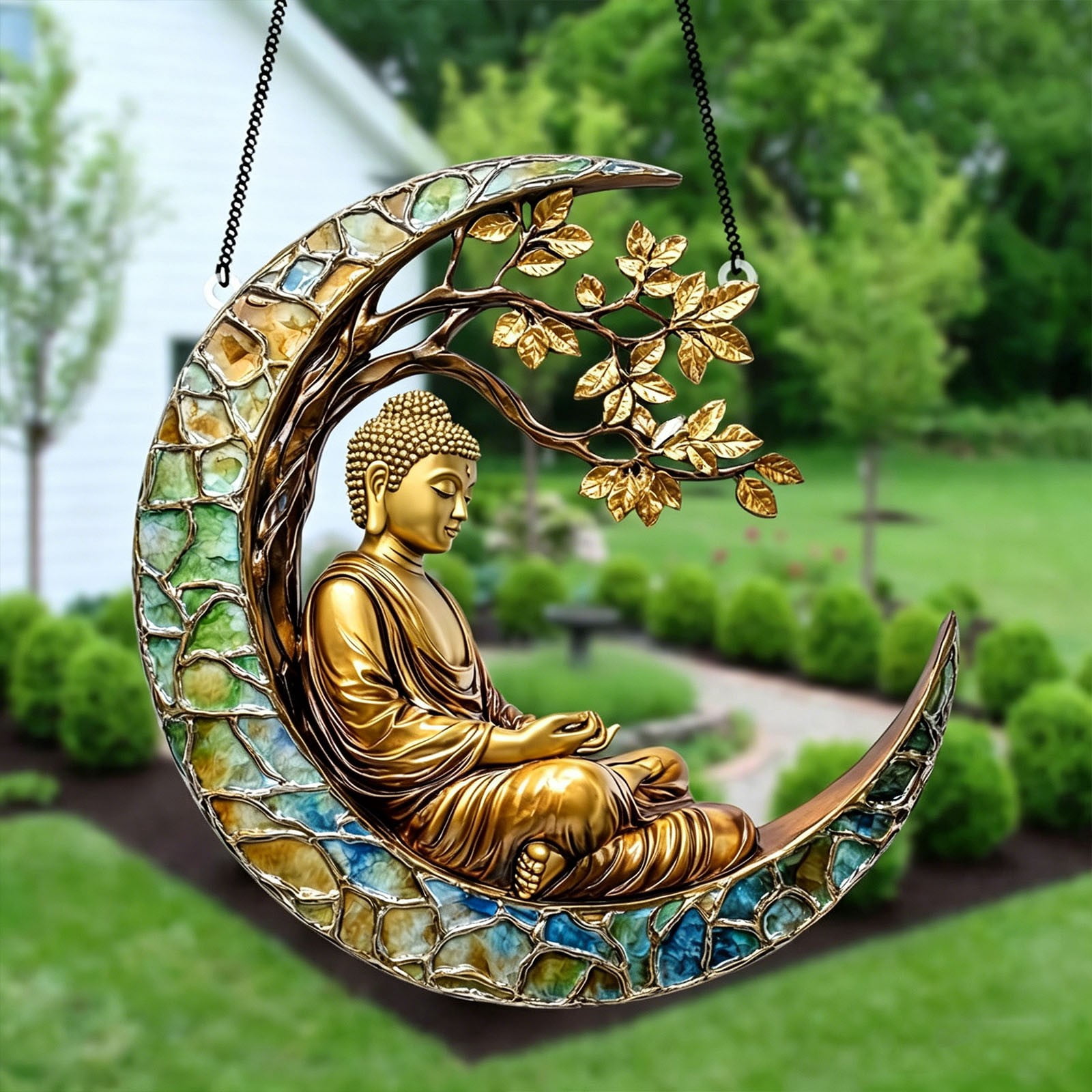 Acrylic Hanging Pendant Ornaments for Home Decor Garden and Balcony ...
