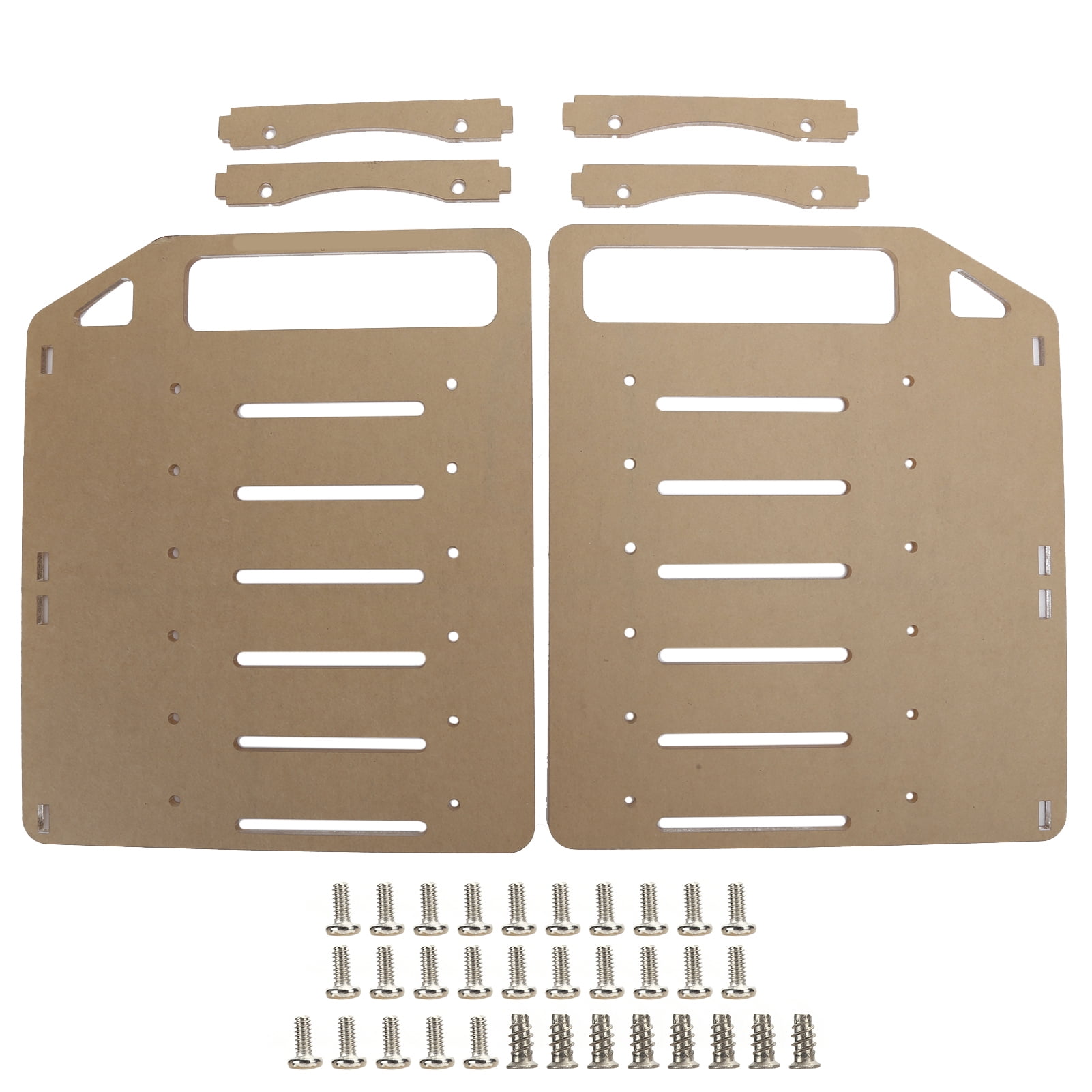 Acrylic Hard Drive Bracket DIY 3.5in Hard Disk Shelf HDD Transparent ...