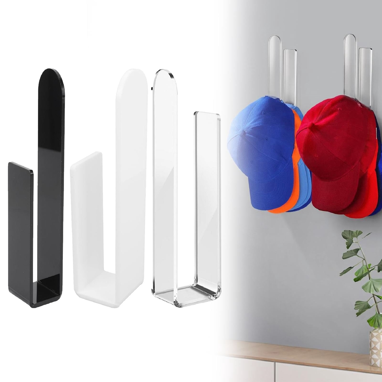 Acrylic Hat Hook Clear a Sturdy Acrylic Wall Mounted Hat Hook Baseball ...