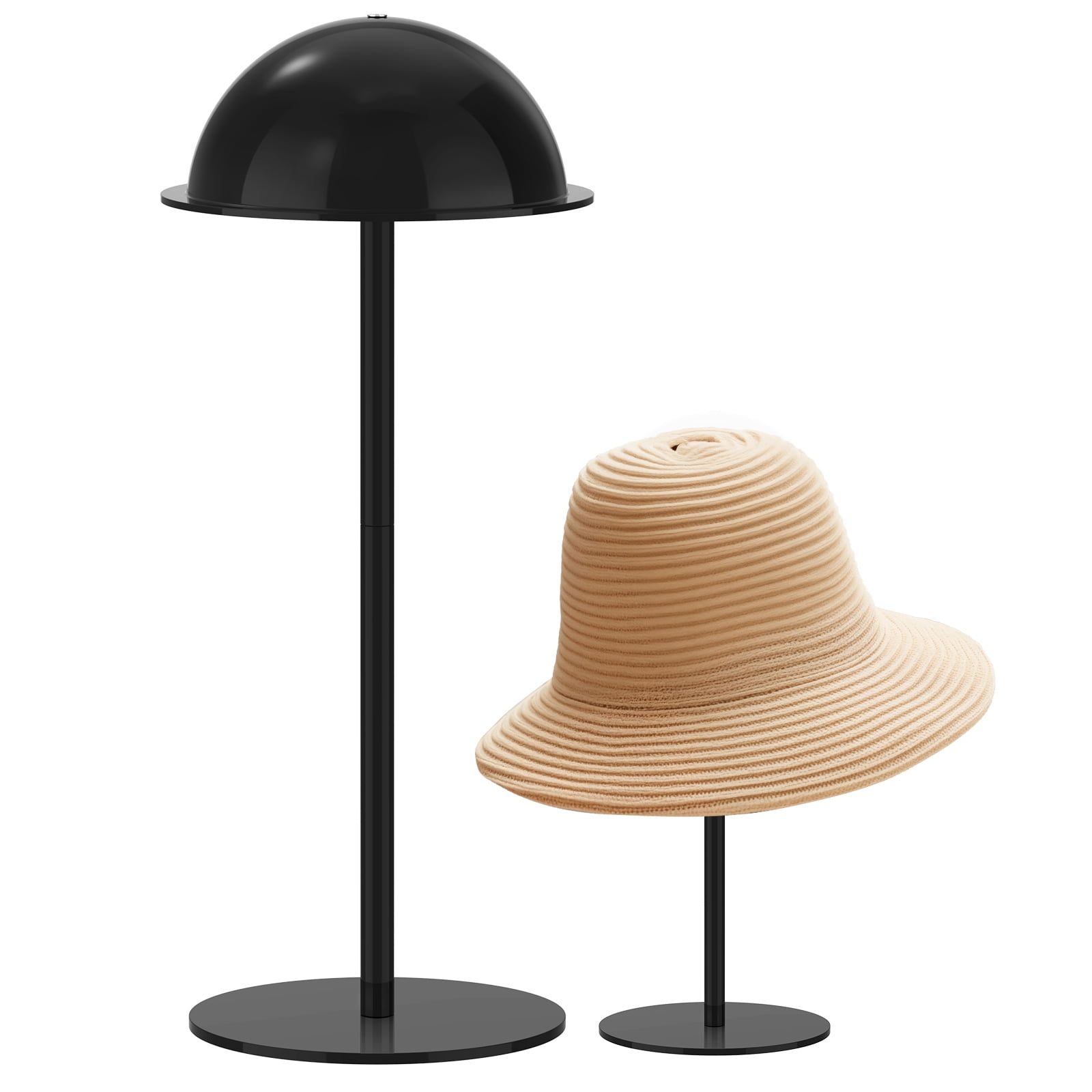 Acrylic Hat Stand Cowboy Hat Holder Stand Clear Domed Baseball Cap ...