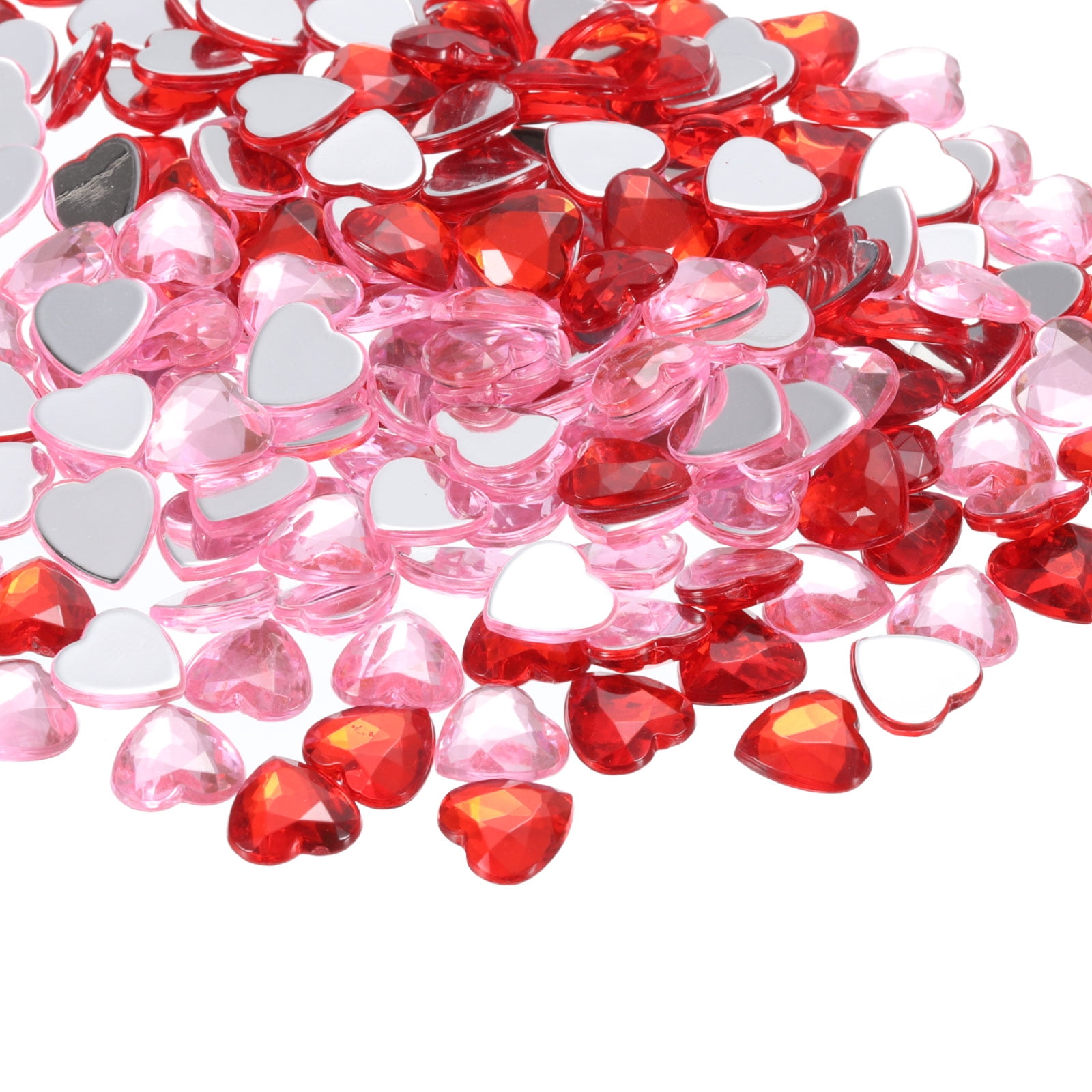Acrylic Hearts for Valentine's Day Crystals Gems Vase Fillers for ...