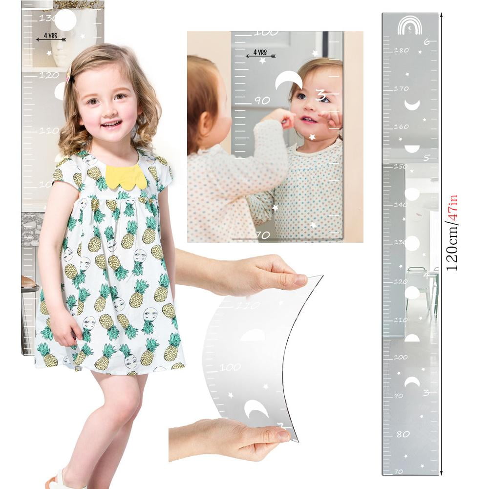 Acrylic Height Ruler Wall Height Measuring Ruler Sticker For Kids B1W9 ...