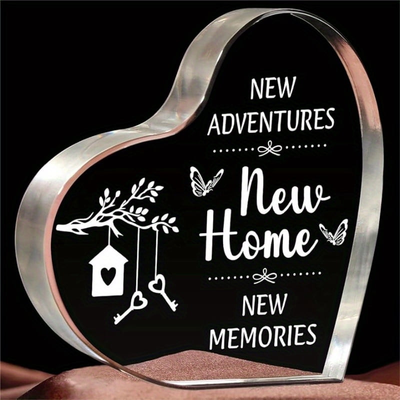 [ Acrylic Housewarming Gift] House Warming Gifts New Home Engraved ...