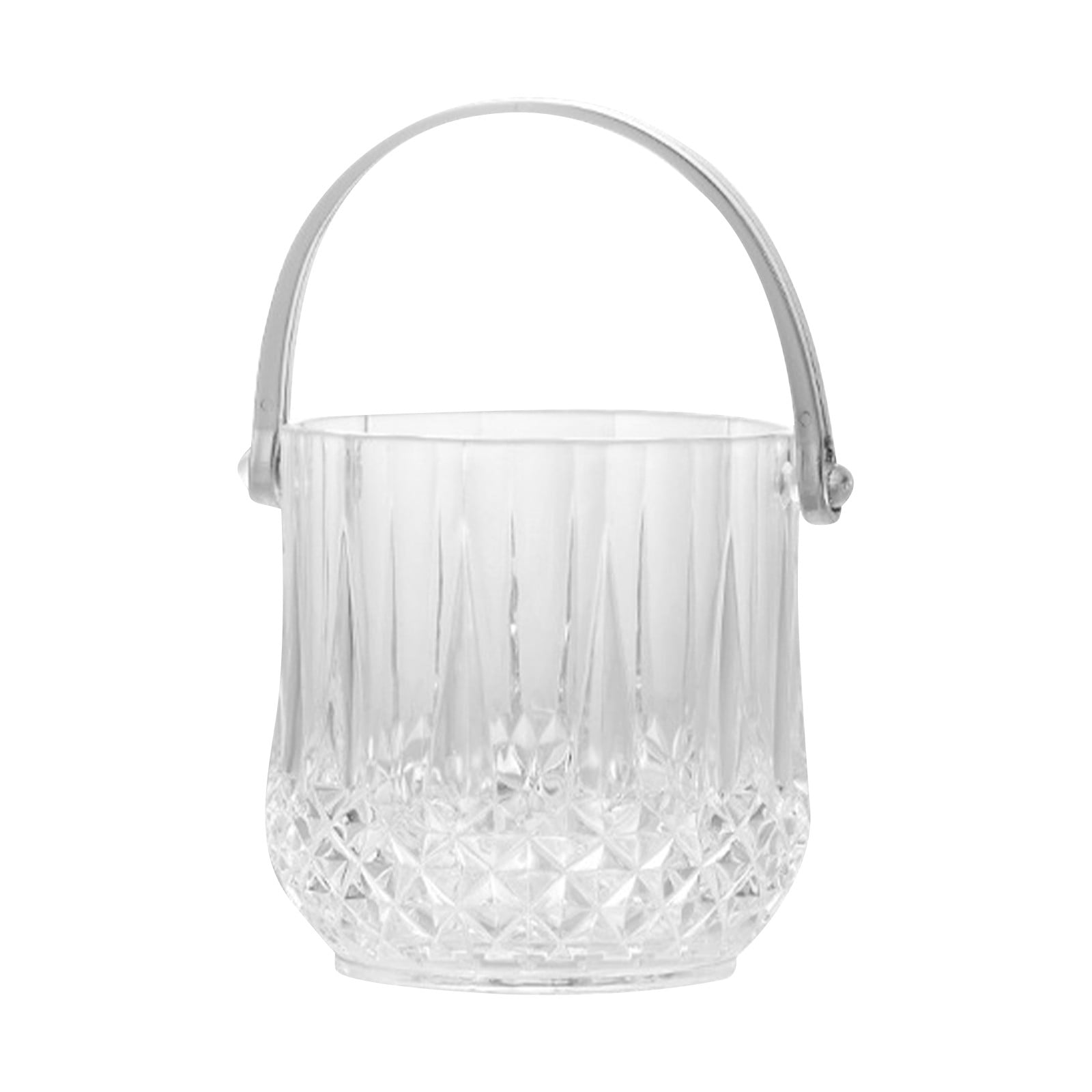 Ice Bucket Wine Bucket，Clear Acrylic Plastic Tub for Drinks and Parties ...