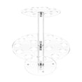 Acrylic Ice Cream Display Stand Transparent Food Rack for Hand Roll ...
