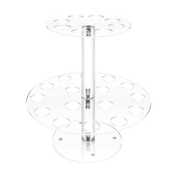 Acrylic Ice Cream Display Stand Transparent Food Rack for Hand Roll ...