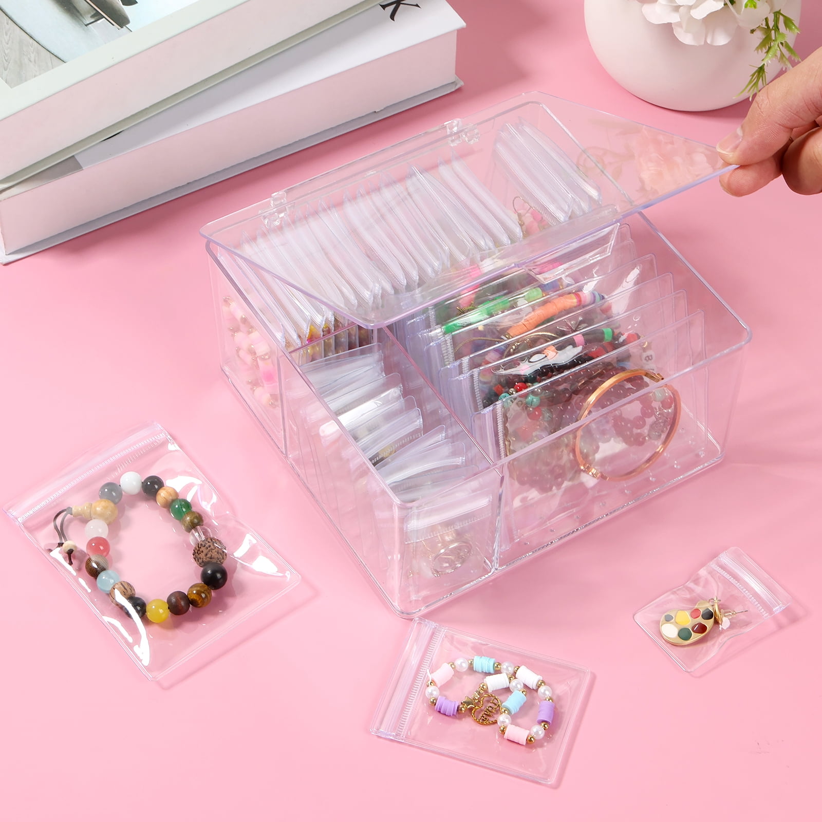 Acrylic Jewelry Organizers Clear Jewelry Storage Box Waterproof Jewelry ...