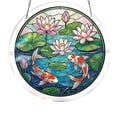 Acrylic Jigsaw Puzzle Suncatcher 7 Inch Stained Glass Window Hanging ...