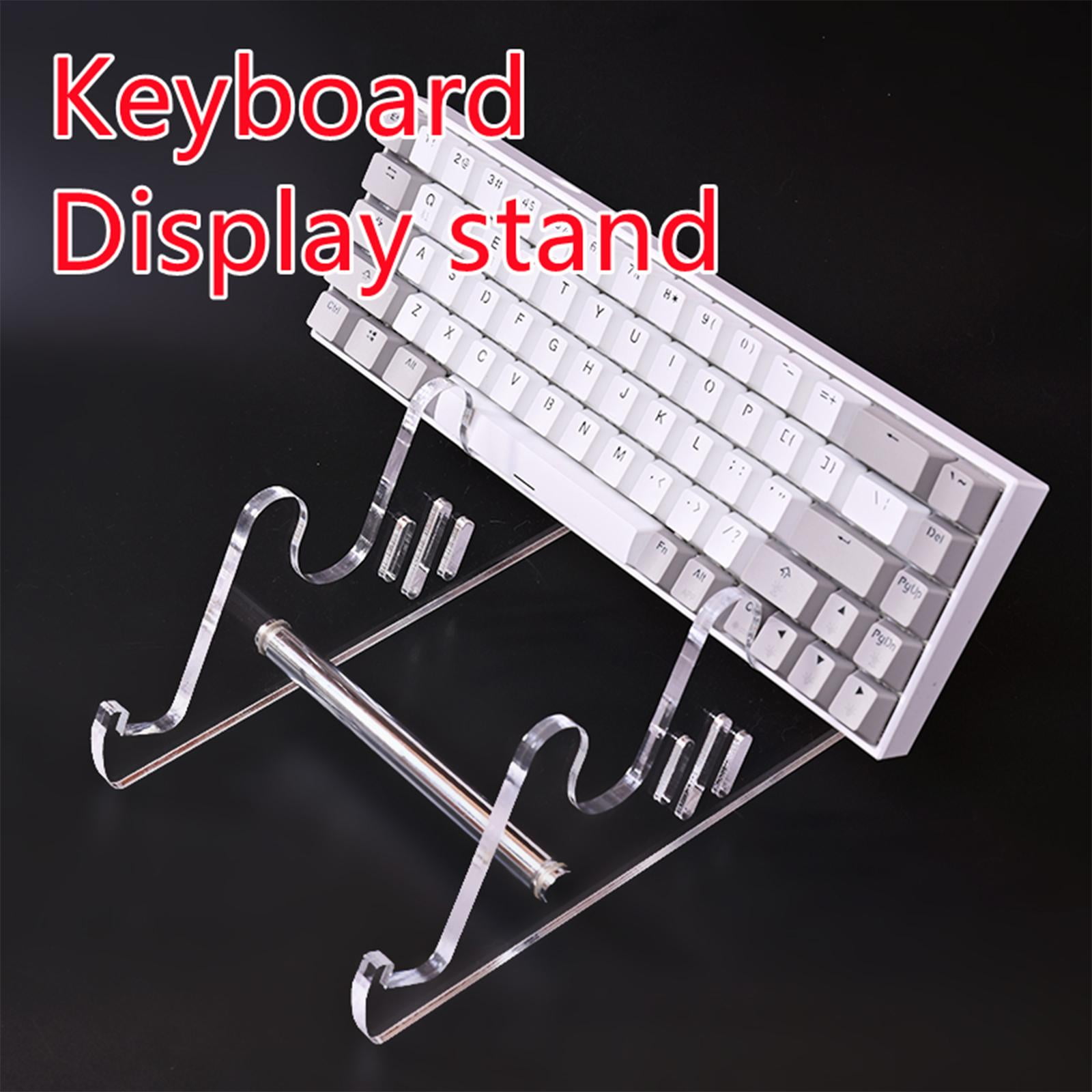 Acrylic Keyboard Stand, easy to install, Display Stand, Storage Stand ...