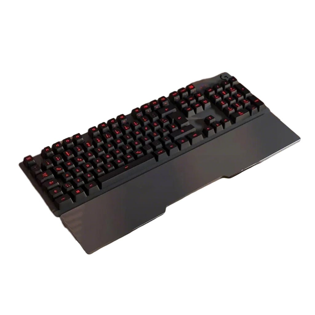Acrylic Keyboard Wrist Rest Ergonomic Shaped Hand Rest for Office and ...