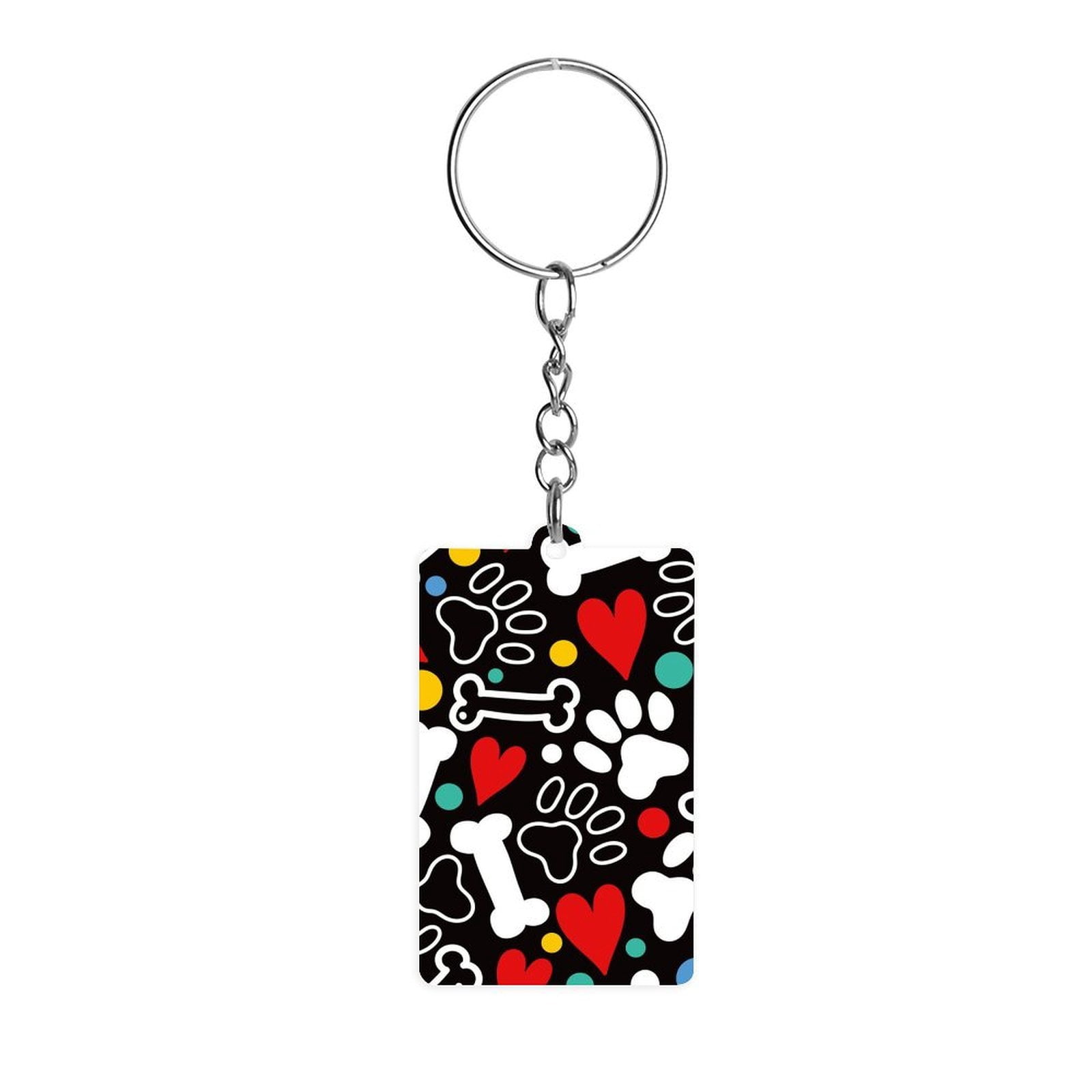 Acrylic Keychain 1.2×4.2in Strong Oxidation Resistance, Strong ...