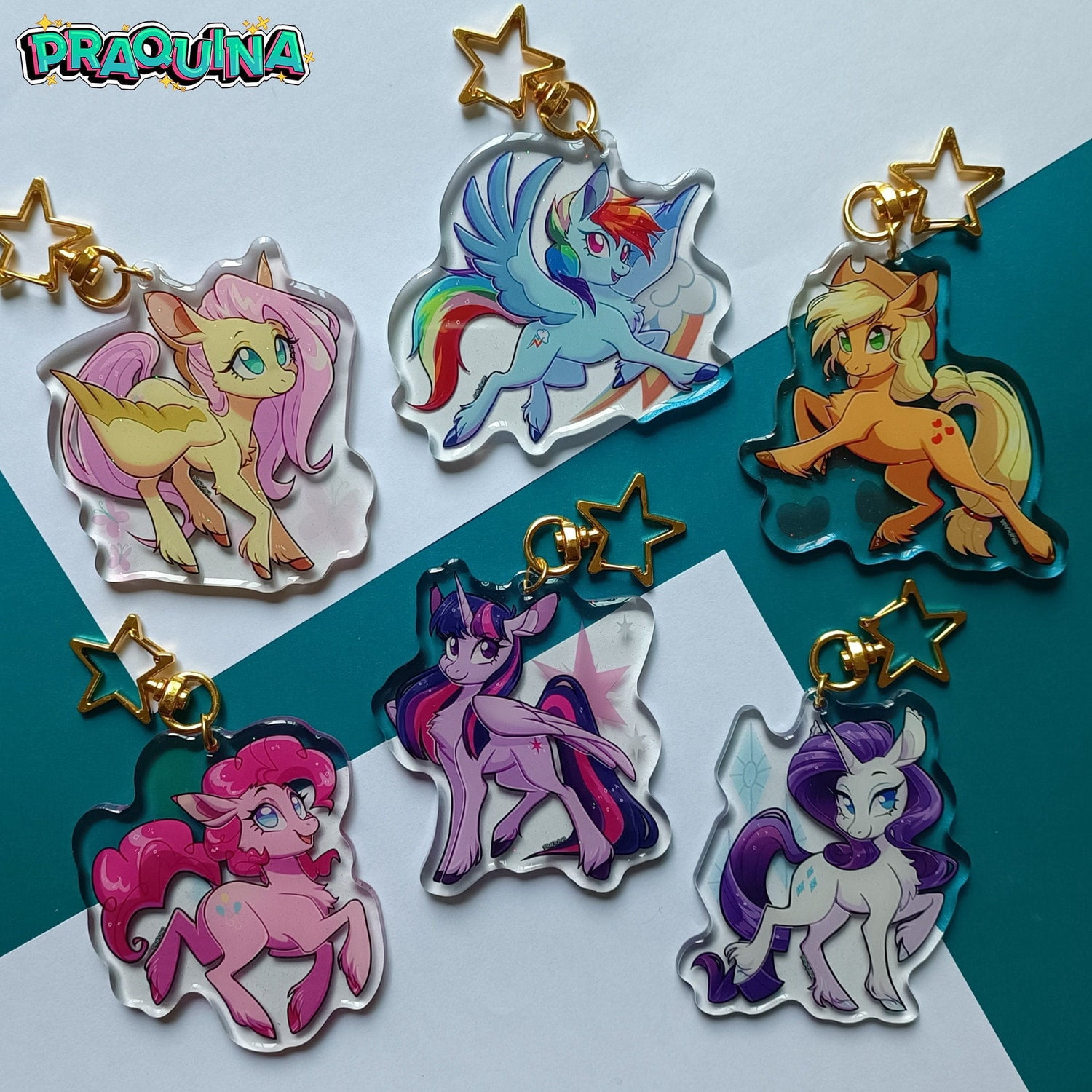 Acrylic Keychains: My Little Pony (1 keychain) - Walmart.com