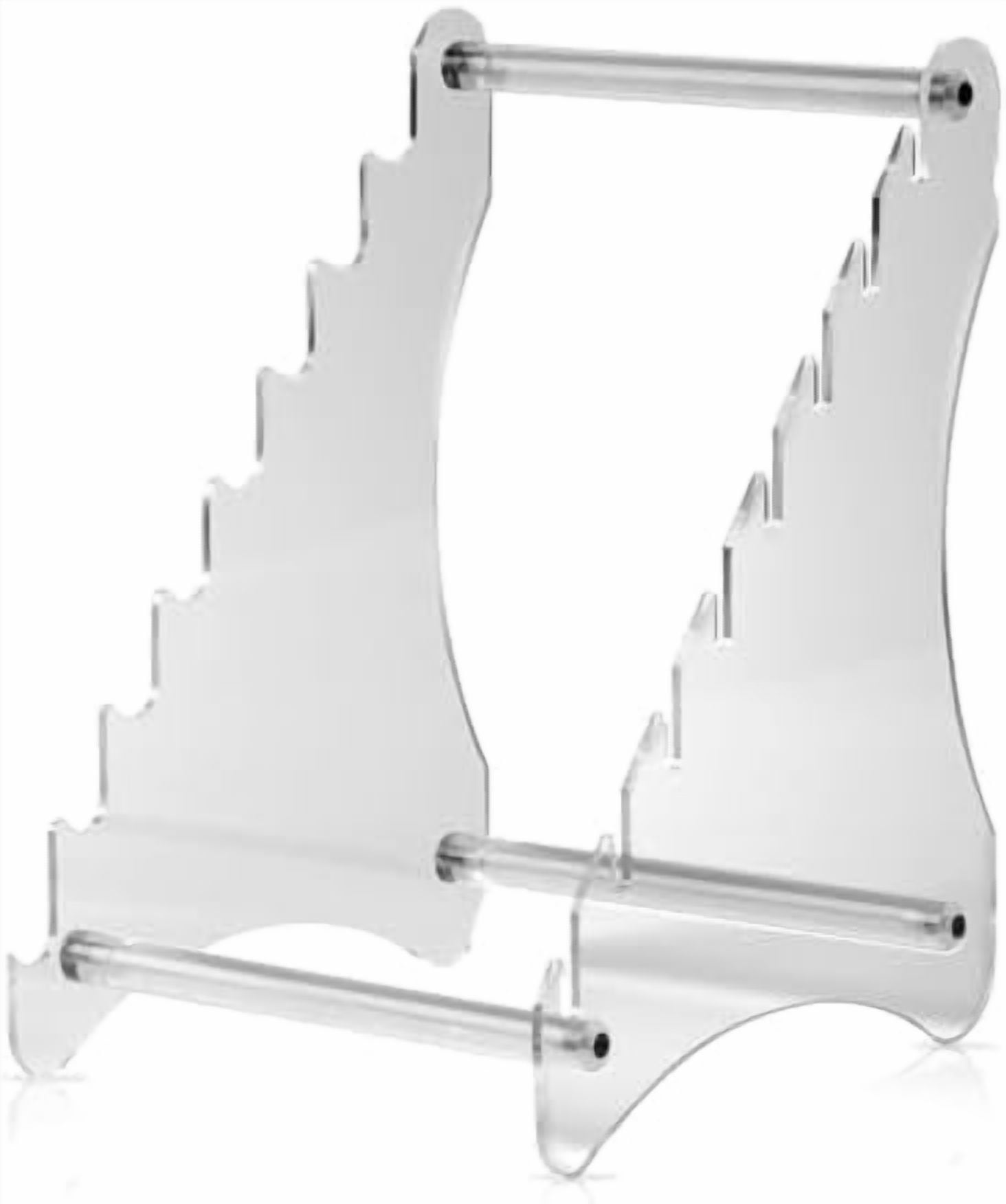 Acrylic Knife Display Stand, Fixed Blade Knife Collection Display Stand ...